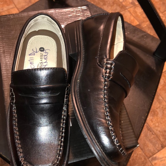 Easy Strider | Shoes | Preowned Easy Strider Boys Black Penny Loafers M ...